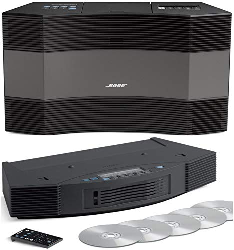 Bose Acoustic Wave Music System and 5-CD Multi Disc Changer II - Graphite Grey (Black) (Renewed)