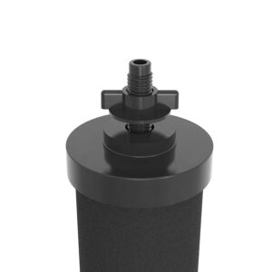 Nispira Premium Water Filter Black Element Cartridge Compatible with Berkey Countertop Water Purification System. Compared to Part BB9. 6 Filters