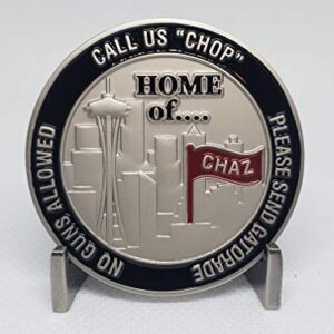 CHAZ/CHOP 2020 Police Challenge Coin - satirical Seattle