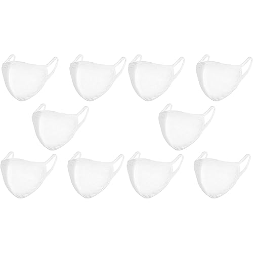 Simpli-Magic Reusable Face Mask, 50 Count (Pack of 1), White