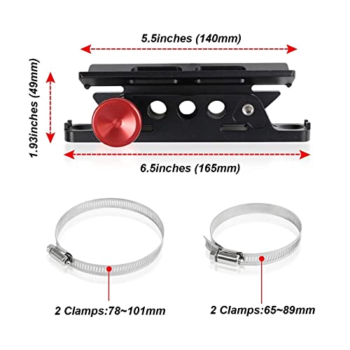 SuLokiy Universal Quick Release Roll Bar Fire Extinguisher Mount bracket 6061-T6 Billet Aluminum Compatible with for Jeep Wrangler UTV Polaris RZR Ranger Can-Am Maverick ATV