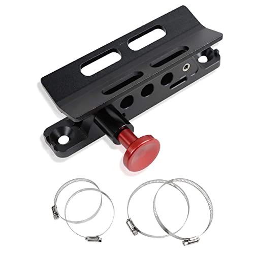 SuLokiy Universal Quick Release Roll Bar Fire Extinguisher Mount bracket 6061-T6 Billet Aluminum Compatible with for Jeep Wrangler UTV Polaris RZR Ranger Can-Am Maverick ATV