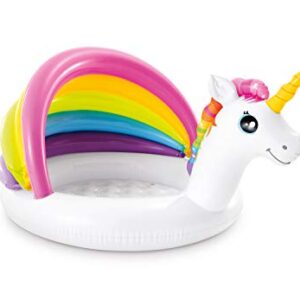 Intex Unicorn Baby Pool, 50in x 40in x 27in, for Ages 1-3