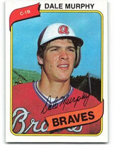 1980 topps #274 dale murphy nm-mt atlanta braves baseball