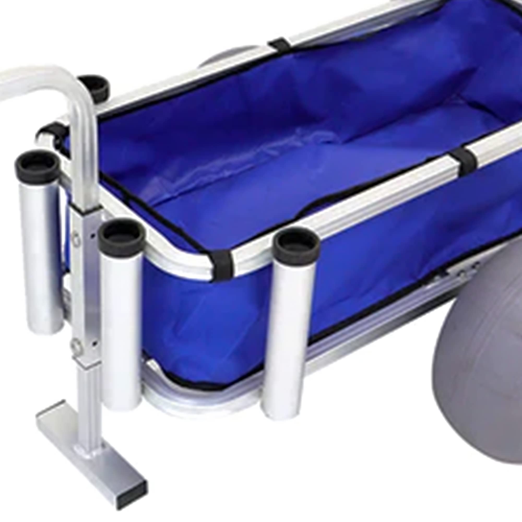 Juggernaut Carts - AFCART-BLUE "Blue Fish and Marine Cart, 27"" Height, 40"" Width, 30"" Length,"