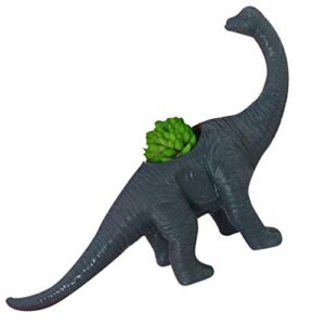 cabilock 1 pc home decoration desk topper mini pots statue decor ceramic plant pot mini succulent plants decor flower pots succulent plant holder simulation brachiosaurus vase household