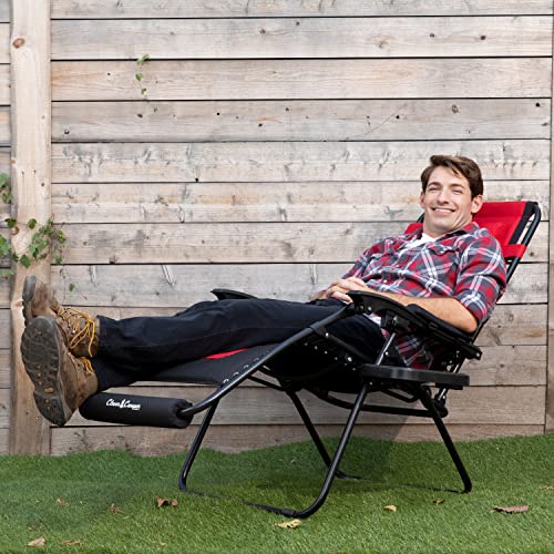 The Original Zero Gravity Chair Cushion for Foot Rest Allows You to Relax in Total Comfort – Great for Antigravity Outdoor Folding Camping Recliner, standard, 15.75"