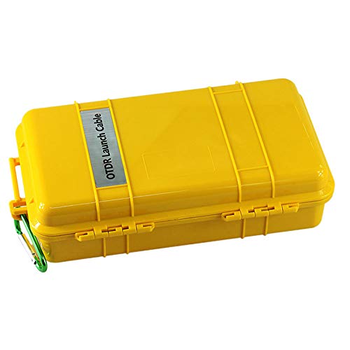 Etayson Fiber Optic OTDR Launch Cable Box G652D Singlemode 9/125 SC/UPC-SC/APC Connector Dead Zone Eliminator Fiber Box (1000M)