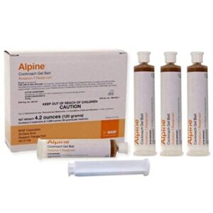 BASF 791899 Alpine Rotation 1 Cockroach Gel, 4 Tubes