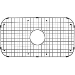 serene valley sink bottom grid 27-1/2" x 14-1/4", centered drain with corner radius 3-1/2", ndg2814c