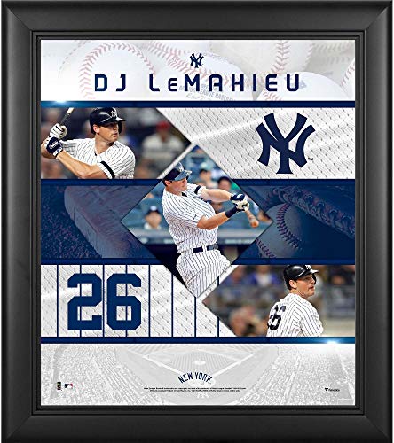 DJ Lemahieu New York Yankees Framed 15" x 17" Stitched Stars Collage - MLB Player Plaques and Collages