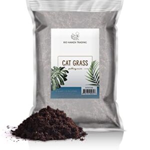 Cat Grass Growing Soil, Soil for Starting and Growing Cat Grass, Loose Coconut Coir for Growing Cat Grass- 4qt