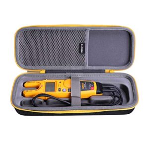 ltgem hard case for fluke t5-600/t5-1000//t6-1000/t6-600 electrical voltage - protective carrying storage bag