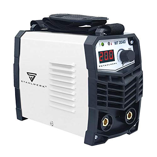 ARC Welder 165A Inverter MMA Welder Machine 110/220V IGBT Digital Display Hot Start Portable Stick Welding Machine with Electrode Holder, Earth Clamp and Cable Adapter