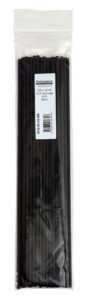 pp+gf15 rod, 3/16" diameter, 30 ft., black