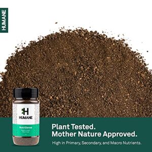 Humane Plant Food Indoor House Plants, All-Purpose Organic Indoor Plant Fertilizer - NutriDense (5oz)