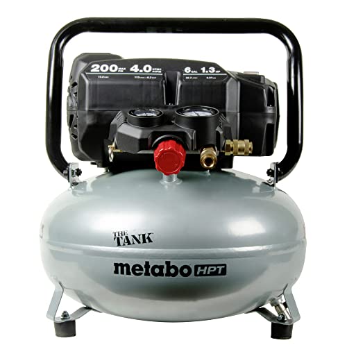 Metabo HPT Air Compressor | THE TANK™ | 200 PSI | 6 Gallon | Pancake | EC914S