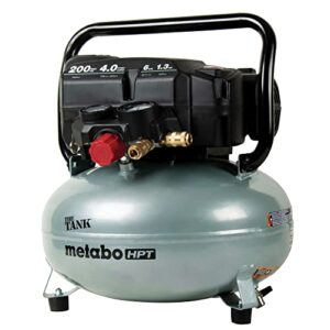 Metabo HPT Air Compressor | THE TANK™ | 200 PSI | 6 Gallon | Pancake | EC914S