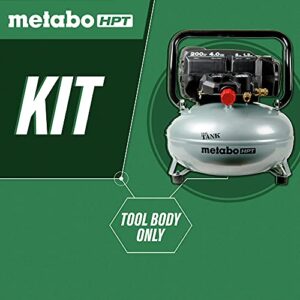 Metabo HPT Air Compressor | THE TANK™ | 200 PSI | 6 Gallon | Pancake | EC914S