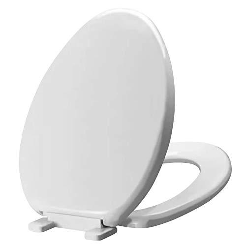 Miseno MNOS2000BWH Miseno MNOS2000 Universal Slow Close Elongated Toilet Seat and Lid