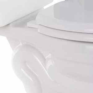 Miseno MNOS2000BWH Miseno MNOS2000 Universal Slow Close Elongated Toilet Seat and Lid