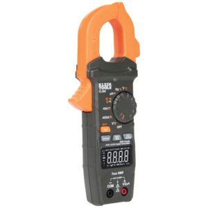 Klein Tools CL390 AC/DC Digital Clamp Meter, Auto-Ranging, 400 Amp, NCVT Tester Clamp Jaw Integration, Hi-Viz LCD Display, Reverse Contrast Display, TRMS and More