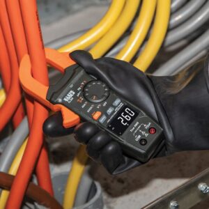 Klein Tools CL390 AC/DC Digital Clamp Meter, Auto-Ranging, 400 Amp, NCVT Tester Clamp Jaw Integration, Hi-Viz LCD Display, Reverse Contrast Display, TRMS and More