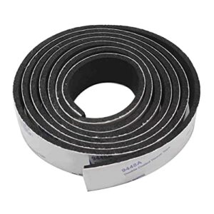 25 Pcs Hat Size Tape Self Adhesive, Hat Size Reducer High Density Foam Reducing Roll for Hats Caps Sweatband(Black and White)