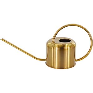 peonyfun long spout watering can, metal watering can indoor outdoor, cute watering can for flower plant bonsai, copper colored watering can, 40 oz