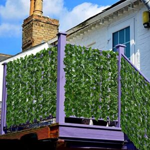 DearHouse Artificial Ivy Privacy Fence, 157.5x39in Artificial Hedges Fence and Faux Ivy Vine Leaf Decoration for Outdoor Decor, Garden Decor