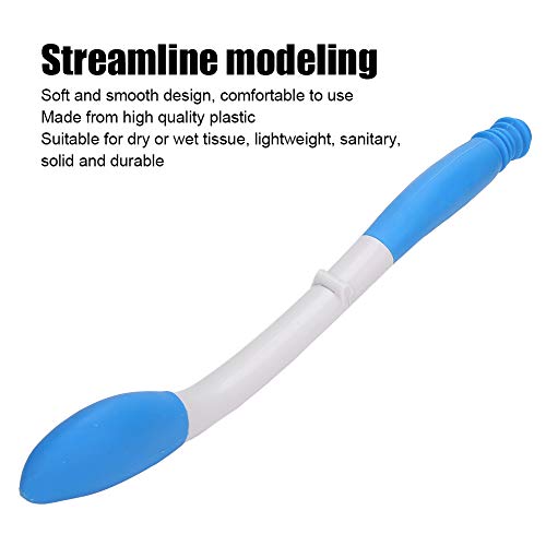 Toilet Aids Tools, Foldable Long Reach Comfort Wiper for Toilet Paper Tissue Grip Self Wipe Assist Holder, Ideal Daily Living Bathroom Aid for Limited Mobility