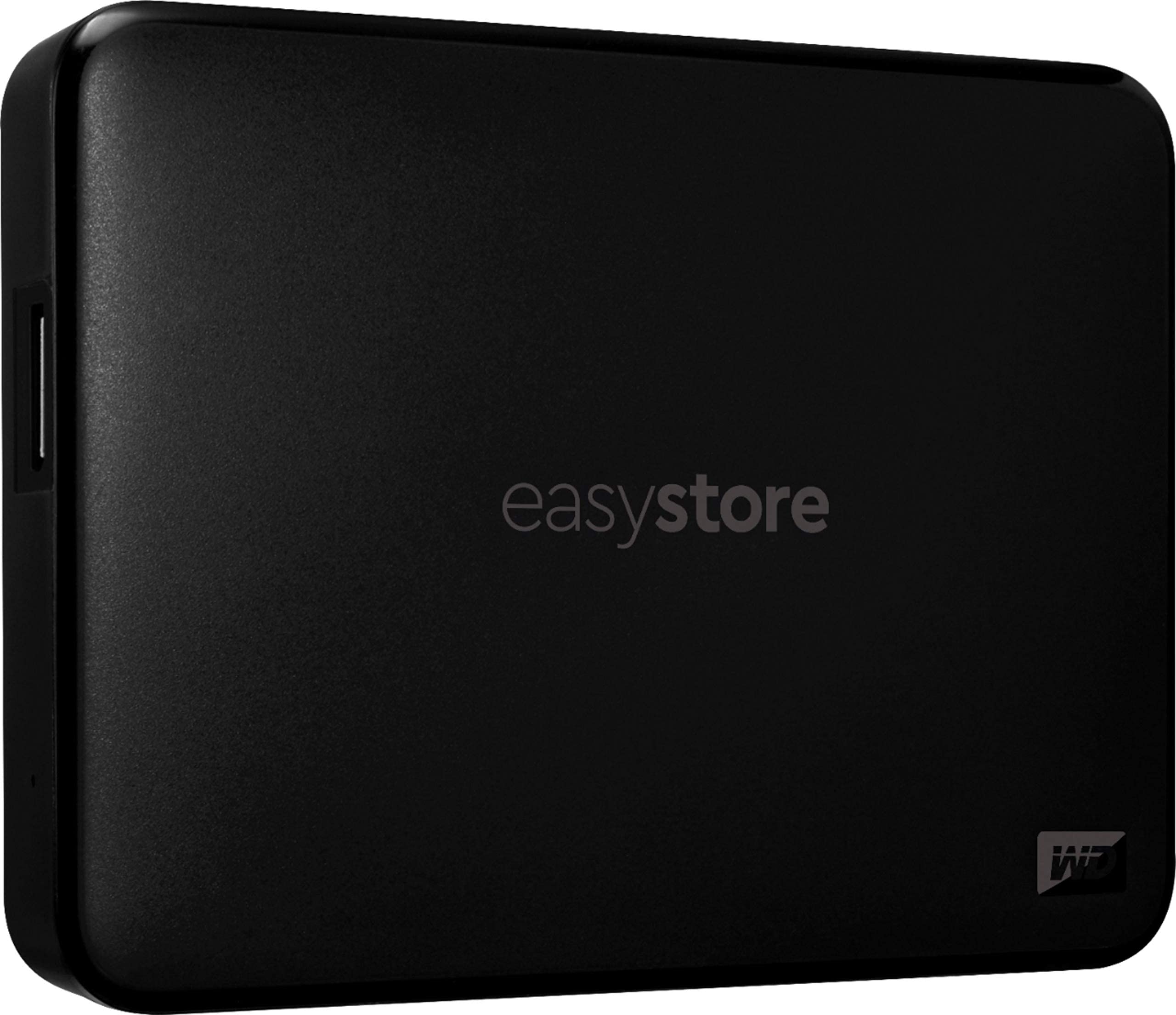 WD - Easystore 5TB External USB 3.0 Portable Hard Drive - WDBAJP0050BBK-WESN