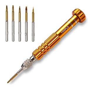 yanpls small screwdriver watch glasses mini set, micro precision tiny screwdriver set small screwdriver set for electronics eyeglass