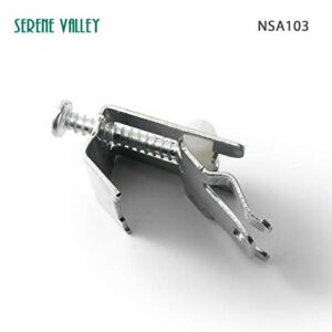 Serene Valley Topmount Sink Clips, Sink Brackets and Supports, Top mount Kitchen Sink Clips NSA103 - Heavy-Duty 10pcs Kit