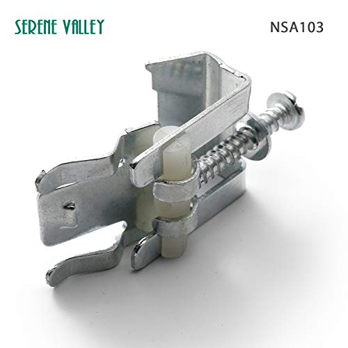 Serene Valley Topmount Sink Clips, Sink Brackets and Supports, Top mount Kitchen Sink Clips NSA103 - Heavy-Duty 10pcs Kit