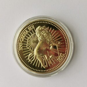 Continental Gold Coin Collecting Metal Coin (5 pcs)