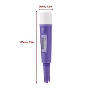 Ymiko PH-037 Waterproof Digital PH Meter Portable Water PH Tester for Food Processing, Paper Industry, Swimming Pool and School