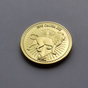 Continental Gold Coin Collecting Metal Coin (5 pcs)