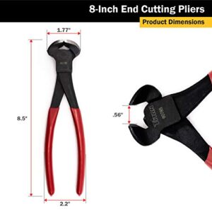 Titan 60785 8-Inch End Cutting Pliers