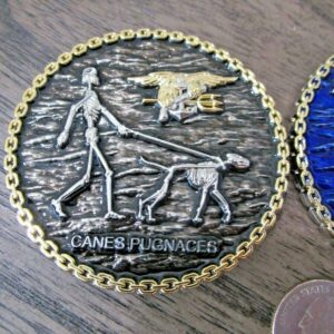 Navy Seal Team Six K9 Blue Squadron War Dogs Seals DEVGRU Challenge Coin