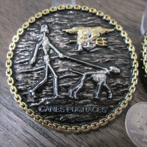 Navy Seal Team Six K9 Blue Squadron War Dogs Seals DEVGRU Challenge Coin