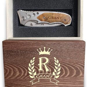 Personalized Knife With Engraved Box, Best Personalization Knife For Men, Knife For Groomsmen, Engraved Pocket Knife, Custom Knife