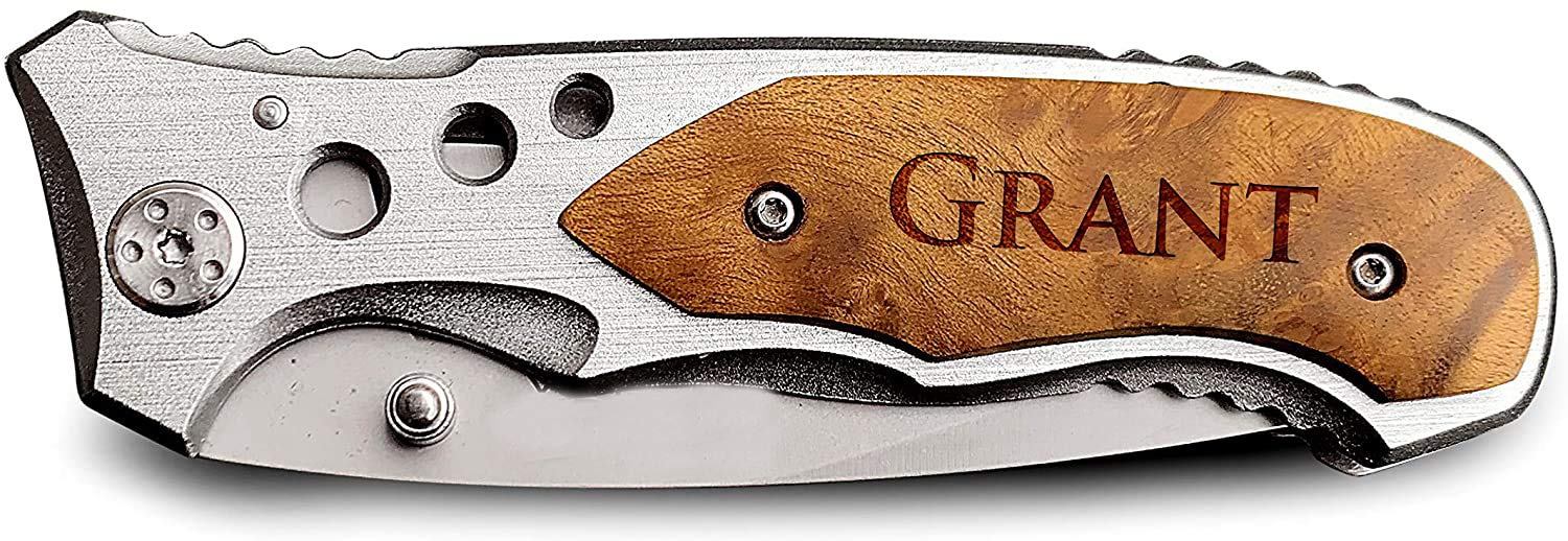 Personalized Knife With Engraved Box, Best Personalization Knife For Men, Knife For Groomsmen, Engraved Pocket Knife, Custom Knife