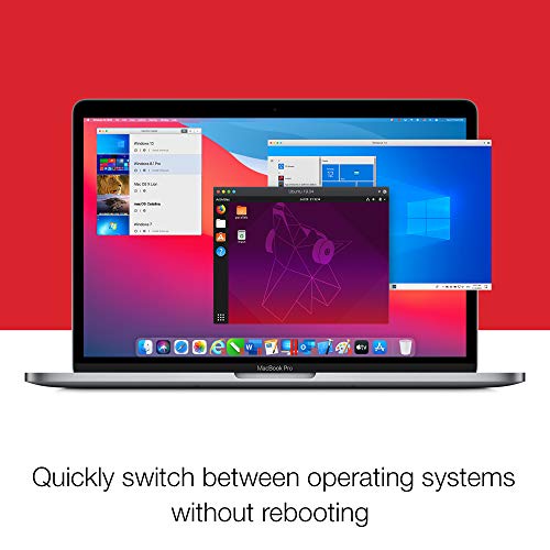 Parallels Desktop 16 for Mac | Run Windows on Mac Virtual Machine Software | 1-Year Subscription [Mac Download] [Old Version]