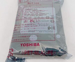 toshiba thick 15mm does not fit laptop 2.5" inch hard disk drive hdd mq04abb400 4tb 4000gb 128m cache 5400rpm sata 6.0gb/s