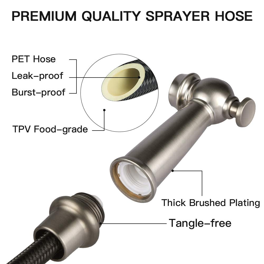 Kitchen Side Sprayer Oil Rubbed Bronze, Kitchen Sink Sprayer Head Replacement, Kitchen Sink Faucet Sprayer Hose, Kitchen Sprayer Head Replacement, Kitchen Sink Spray Hose and Holder