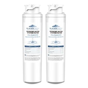 glacier fresh replacement filter for maximum under sink system, compatible with 4us-maxl-s01 system,2packs