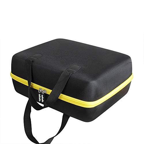 adada Hard Travel Case for DEWALT DCC020IB 20V Max Inflator (Outer Black + Inner Yellow)