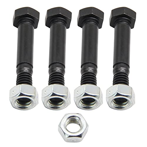 Ganivsor Replacement Snowthrower Shear Pin 4Bolt & 5Nut for Ariens Snowblower 52100100 521001 00659100 ST824E ST1027LE