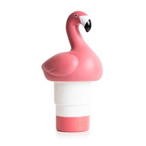 milliard chlorine floater, floating chlorine dispenser (flamingo)